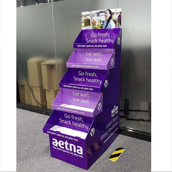 Factory Customized cardboard Snack display Stands - Lanshow