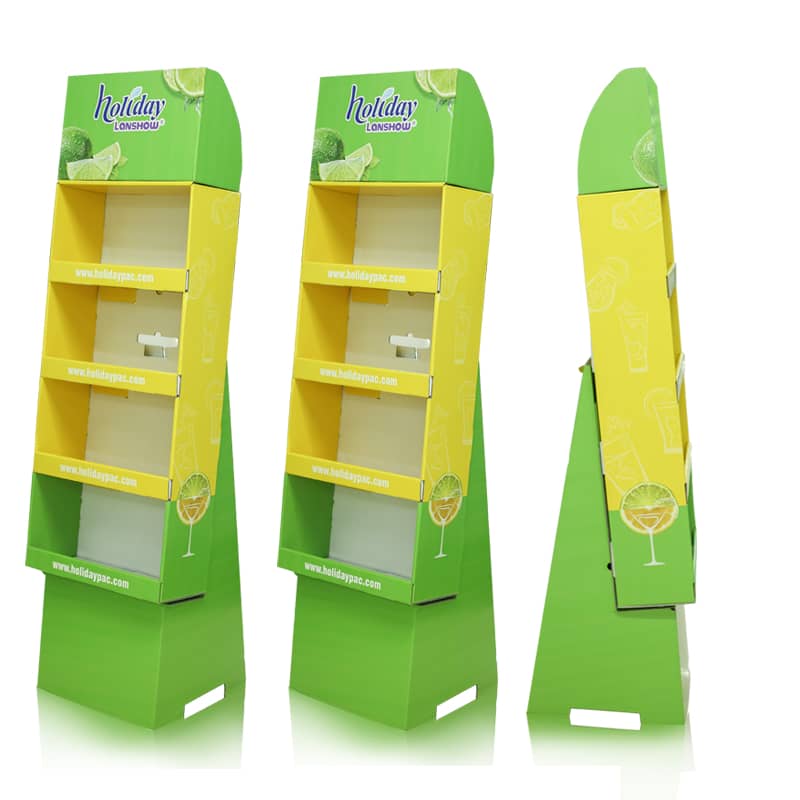 Cardboard Food & Fruit Display Stand | Point of Purchase Display Design