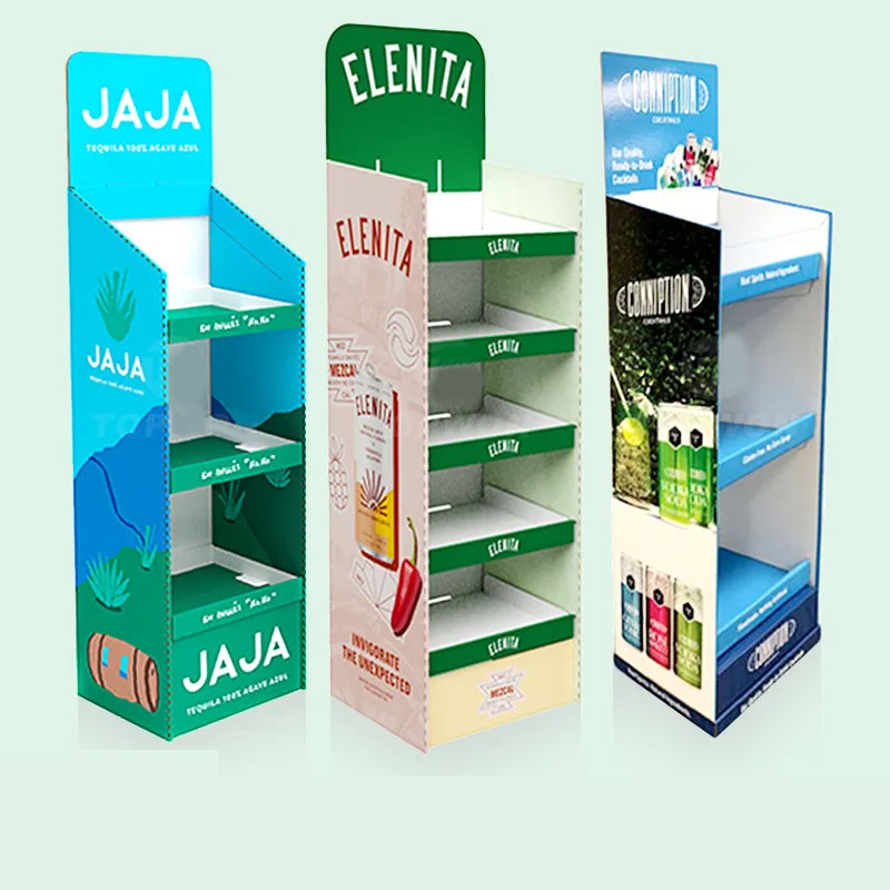 High Quality Supermarket Floor Display Stand Cardboard Pop Up Display ...