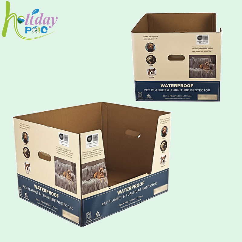 Custom printed corrugated board carton box fruit packaging cardboard boxes