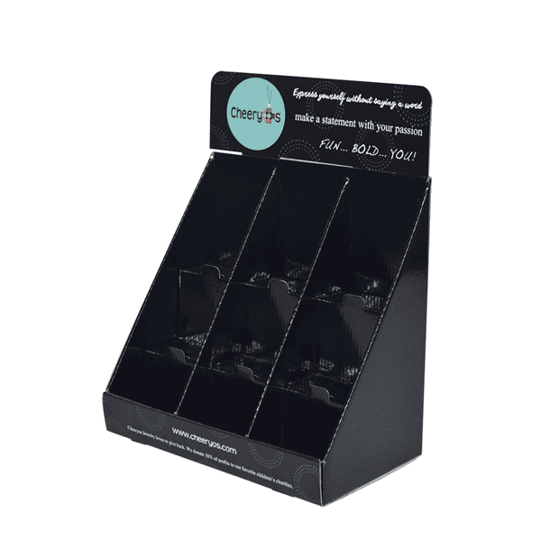 Counter Display | Custom Corrugated Counter Display Boxes -HolidayPAC