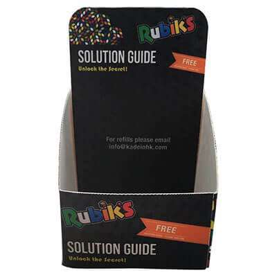 Counter Display | Custom Corrugated Counter Display Boxes -HolidayPAC