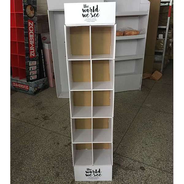 Factory Durable Cardboard Book Display